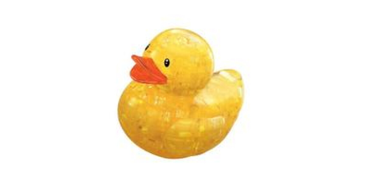Crystal Puzzle Rubber Duck